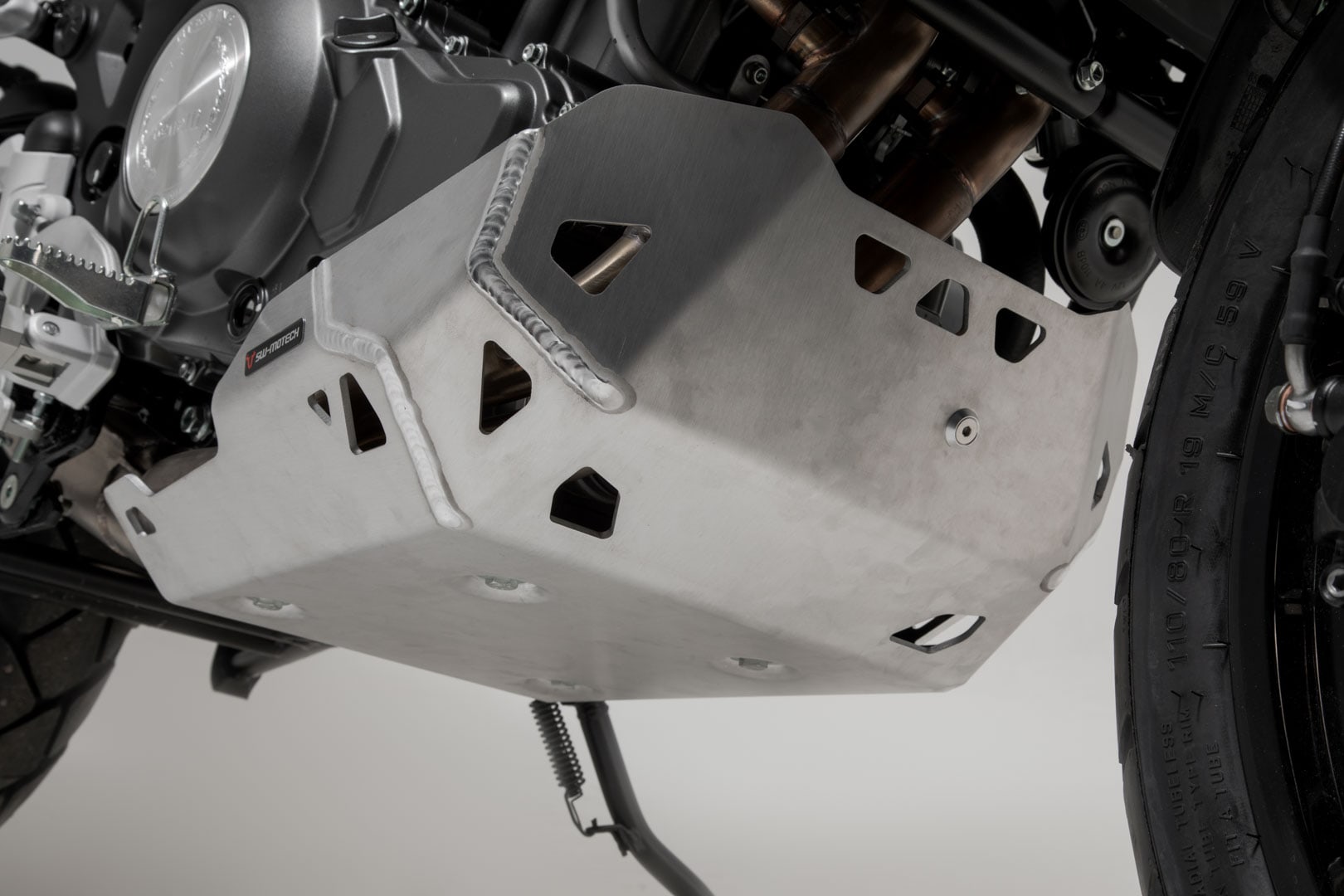 Aluminum engine guard for the Benelli TRK 502 X - SW-MOTECH